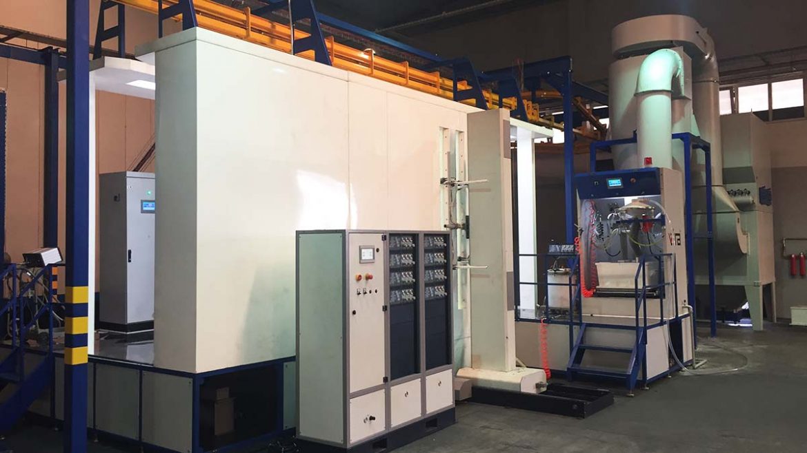 Electrostatic Powder Coating Booths - Automatic Painting Line